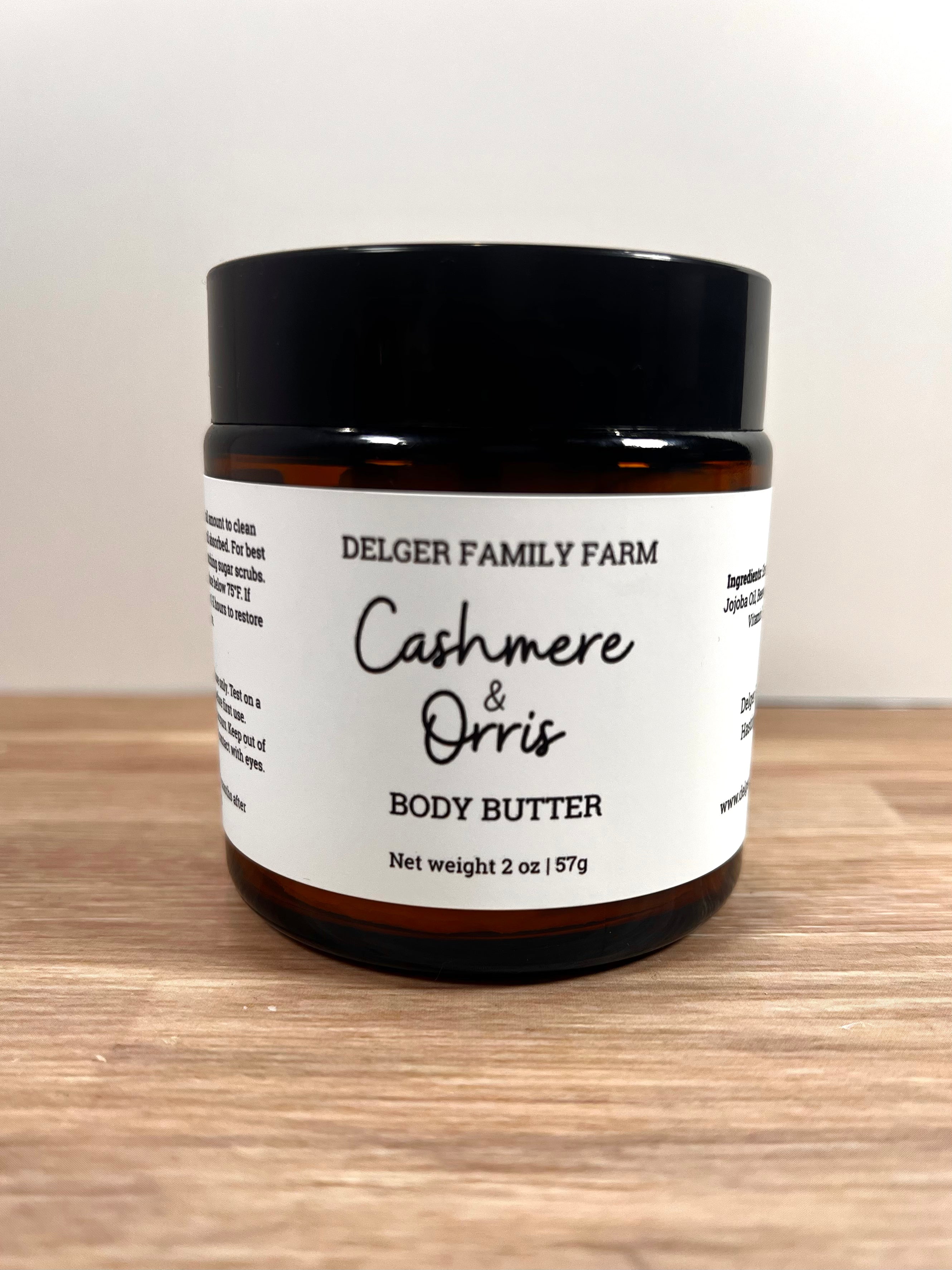 Cashmere and Orris body Butter – Delger Family Farm